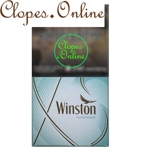 Winston Green Super Slims - Livraison gratuite. Magasin France pas cher.